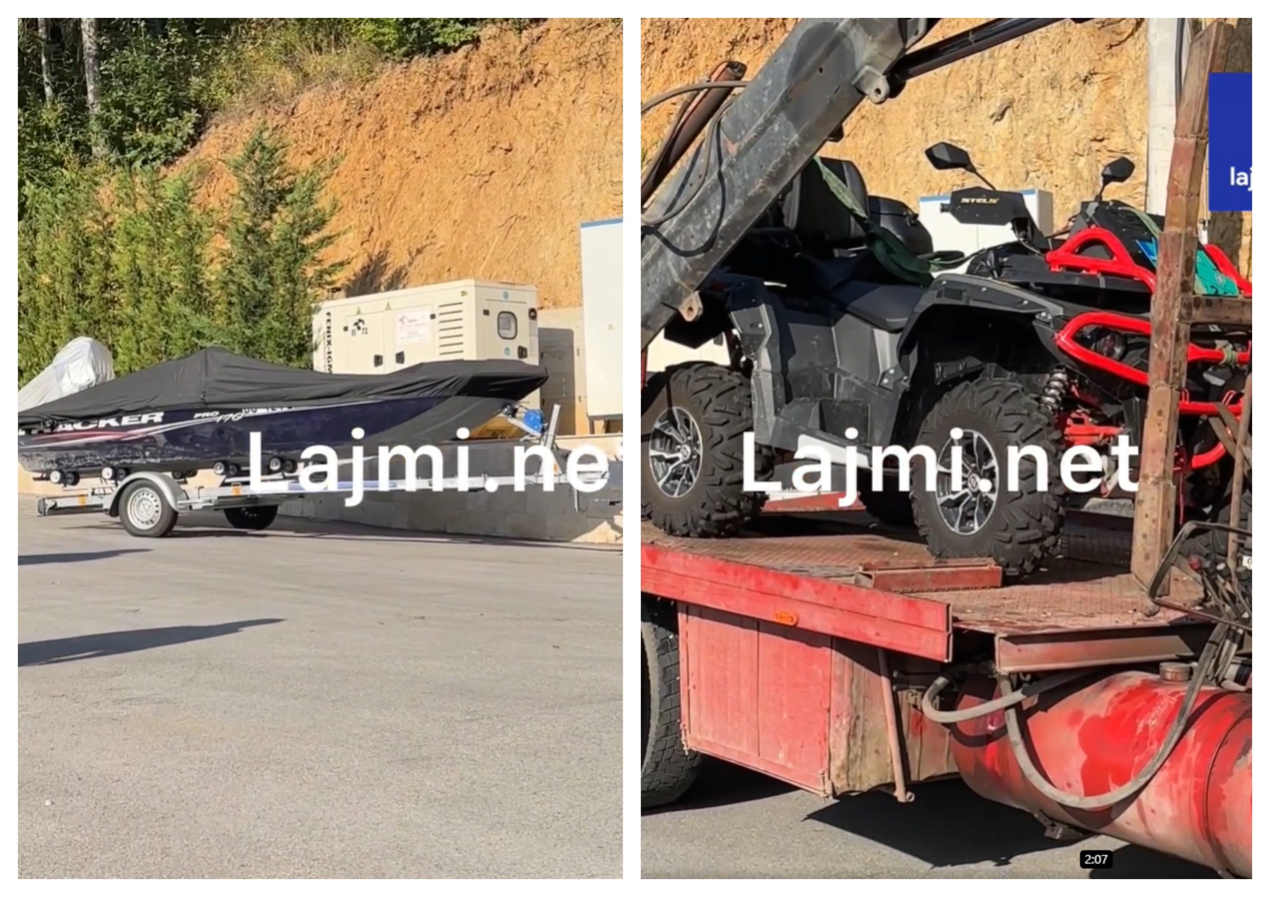 Ekskluzive: Anije e motor me katër rrota, këto janë sendet që u ...