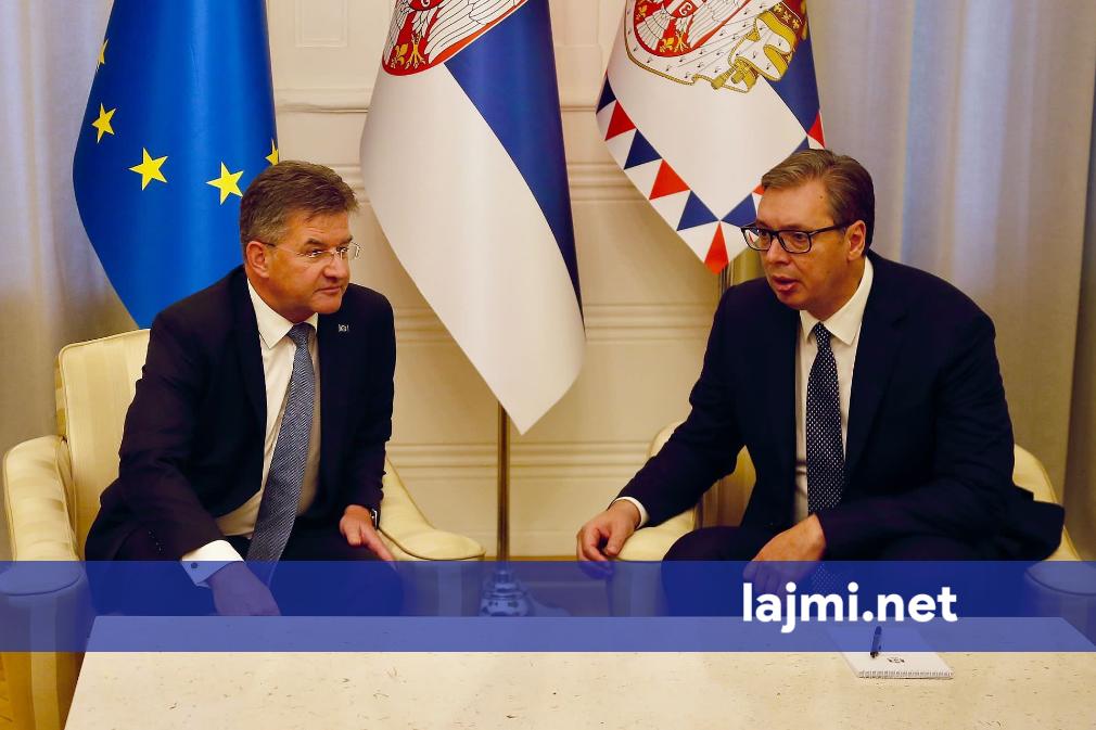 “Bisedimet për Kosovën”, Lajçak e Escobar biseduan me Vuçiqin deri në ...